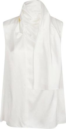 Max Mara Femme, Tops, Blanc, Taille: 40 FR Sleeveless Top
