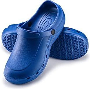Estro & Luminara Sabots Homme Clogs Femme - Unisexe Sabot Jardin Femme Sabot Plastique Homme Sabots de Jardin Léger Gomme F92 (40, Bleu)