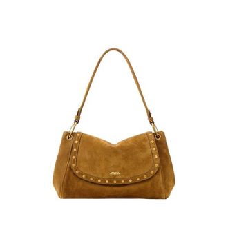 Isabel Marant Sac port&eacute; &eacute;paule Chany M en cuir velours