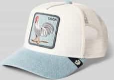 Goorin Brothers Trucker Cap mit Motiv-Patch Modell Denim Rooster