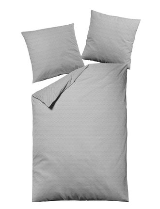 Dormisette Edelbiber Bettwäsche 2 teilig Bettbezug 135 x 200 cm Kopfkissenbezug 80 x 80 cm 1034-25 1034 Jacquard Flanell Mehrfarbig