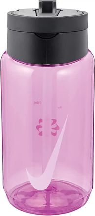 Nike Nike TR Renew Recharge Straw Bottle 16 OZ Trinkflasche aus Polypropylen in der Farbe Fire Pink-Black-White 473ml, N.100.7640.644.16