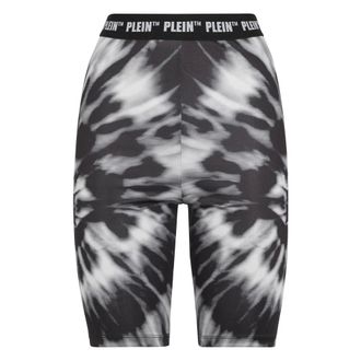 Philipp Plein Femme, Shorts, Noir, Taille: 40 FR Short Pantalons Tie dye