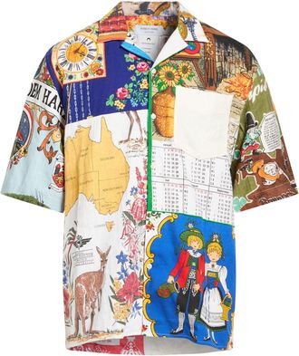 Marine Serre GOLD LINE