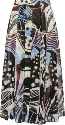 Marella Femme, Jupes, Multicolore, Taille: 34 FR Alessio Midi Skirt