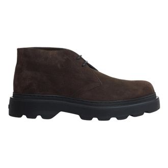Tod's Homme, Chaussures, Brun, Taille: 40 1/2 EU Bottines &agrave; semelle &eacute;paisse