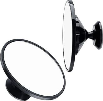 Normcore Miroir Espresso Shot pour porte-filtre sans fond - Accessoire r&eacute;glable et magn&eacute;tique pour le plateau - Miroir r&eacute;fl&eacute;chissant pour surveiller les prises
