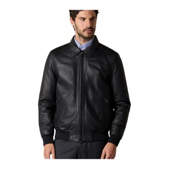 Brooks Brothers Herren, Jacken, Schwarzk, LGr&ouml;&szlig;e