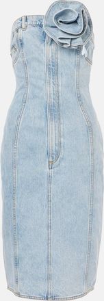 Area Midikleid aus Denim