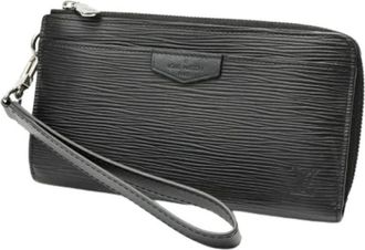 Louis Vuitton Portefeuille &agrave; cha&icirc;ne/bandouli&egrave;re Pre-owned - Femme - Pre-owned - Noir - Taille: ONE Size