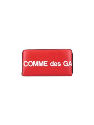 Comme Des Gar&ccedil;ons Logo Zipper Wallet