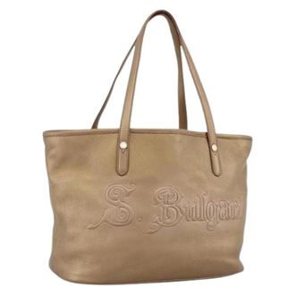 Bulgari Pre-owned Vintage Tote Bag - - Pre-owned - Damen - Beige - ONE SIZE