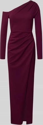 Lipsy Abendkleid im One-Shoulder-Look mit Gehschlitz