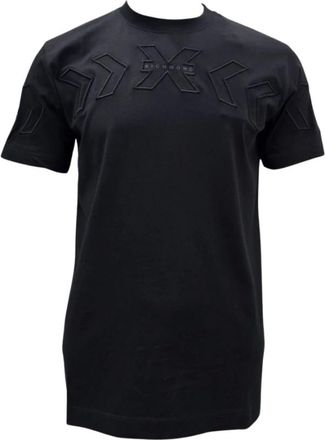 John Richmond Homme, Tops, Noir, Taille: M Ump24061Ts T-shirt