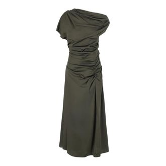SIMKHAI Joanna Langes Kleid - - Dresses - Damen - Gr&uuml;n - 3XS