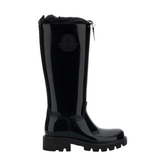 Moncler Femme, Chaussures, Noir, Taille: 36 EU Kickstream High Rain Bottes