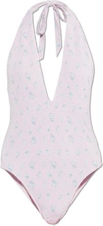 LoveShackFancy Loveshackfancy, Femme, Maillots de bain, Rose, Taille: 40 FR Maillot de bain une pi&egrave;ce Gienna