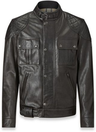 Belstaff Motorradjacke Brooklands Motorrad Lederjacke protektoren