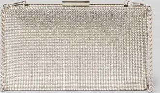 Jake*s Abendtasche mit Allover-Ziersteinbesatz