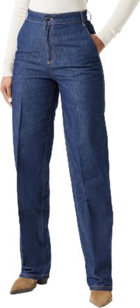 Benetton Damen Hose 42cldf041 Jeans, Dunkelblau Denim 905, 38