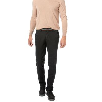 Mason's Herren Hose schwarz Slim Fit