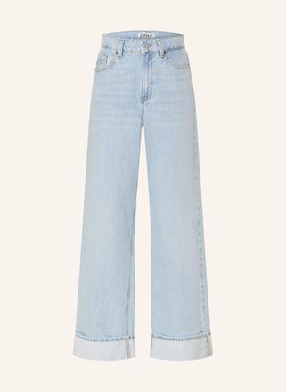Only Wide Leg Jeans blau