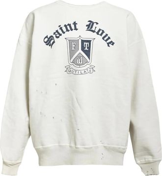 Saint Mxxxxxx sweat à col rond - Blanc