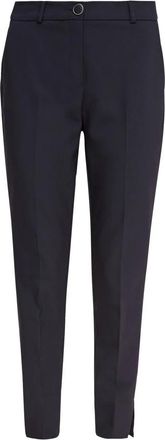 s.Oliver Femme, Pantalons, Bleu, Taille: 44 FR Pantalon Chino 7/8