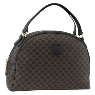 Celine Pre-owned Vintage Macadam Handtasche - - Pre-owned - Damen - Schwarzk - ONE SIZE