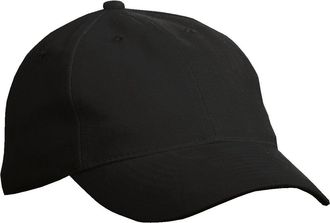 Myrtle Beach Softlining Raver Cap mit Leichter Laminierung Gr. One Size, schwarz - schwarz