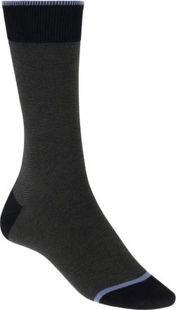 Boggi Milano Homme, Sous-v&ecirc;tements, Noir, Taille: ONE Size Micro Chaussettes Ray&eacute;es