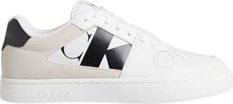Calvin Klein Baskets Homme Classic Cupsole Low, Flag Allover White, 41 EU