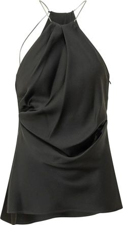 Victoria Beckham Femme, Blouses et Chemises, Noir, Taille: 36 FR Cami Top