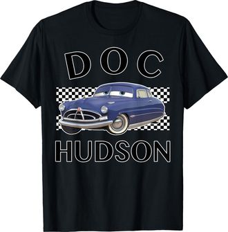 Disney Pixar Cars Doc Hudson Finish Graphic T-Shirt T-Shirt