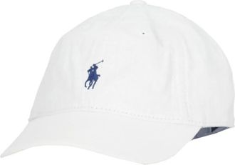 Ralph Lauren Homme, Accessoires, Blanc, Taille: ONE Size Casquette de baseball en lin