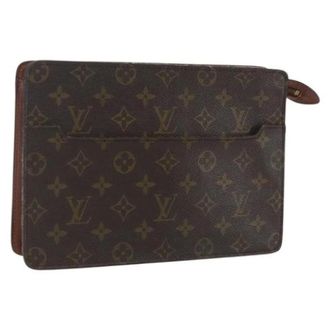 Louis Vuitton Pochette Vintage en Toile Pre-owned - Femme - Pre-owned - Brun - Taille: ONE Size