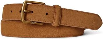 Polo Ralph Lauren Wildleder-Kleiderg&uuml;rtel - - Accessories - Herren - Braun - 95 CM