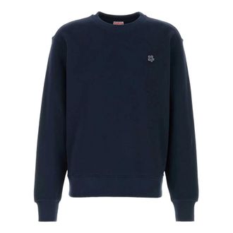 Kenzo Homme, Sweatshirts et sweats &agrave; capuche, Bleu, Taille: XL SweaT-shirt Fleur Boke