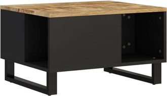 vidaXL Couchtisch 60x50x35 cm Massivholz Mango Vidaxl