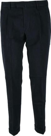 BRIGLIA 1949 Homme, Pantalons, Bleu, Taille: 2XL Pantalon casual en coton