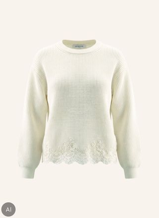 Gerard Darel Pullover Riviera weiss