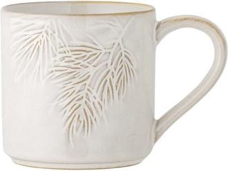 Bloomingville Winter Tasse, Natur, Steingut, T8,5xH8,5 cm, 300 ml