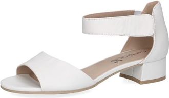 Caprice Femme 9-28212-42 Sandale à Talon, White Nappa, 38.5 EU