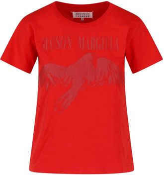 Maison Margiela Bedrucktes T-Shirt