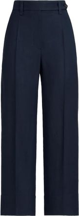 Brunello Cucinelli monili-detail trousers - Blau