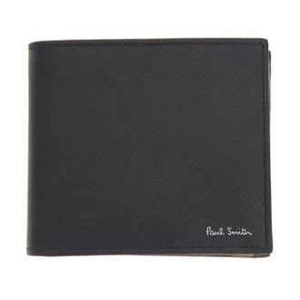 Paul Smith Homme, Accessoires, Noir, Taille: ONE Size Portafoglio Mongolfiera Portamonete