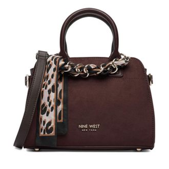 Nine West Handtasche Nine West CEO-HELLESA-LDA9464 Dunkelbraun