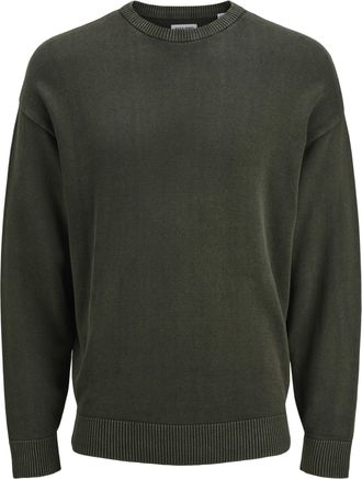 Jack & Jones Jjecharge Faded Knit Crew Neck Noos