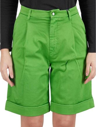 Kiton Femme, Shorts, Vert, Taille: 38 FR Shorts d&eacute;contract&eacute;s