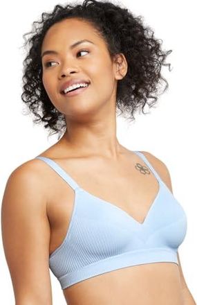 Hanes Soutien-Gorge sans Couture pour Femme, Couverture Parfaite, ComfortFlex Fit, Tailles intelligentes, C&ocirc;tes Lilas r&eacute;frig&eacute;r&eacute;es, Taille XL